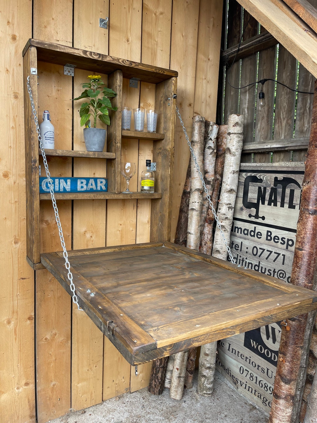 Rustic Outdoor Bar - Etsy