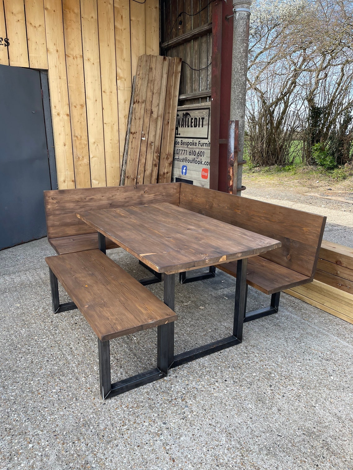 Corner dining units | Etsy