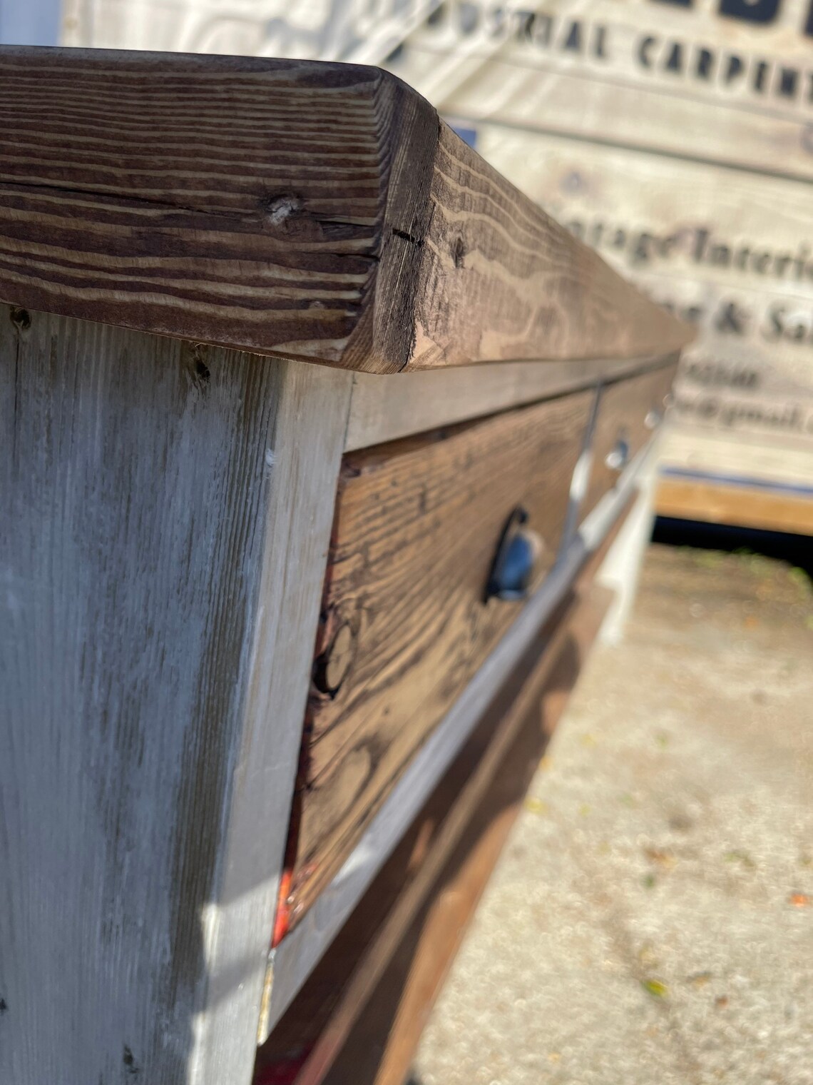 Rustic Farmhouse Large Kitchen Island | Etsy