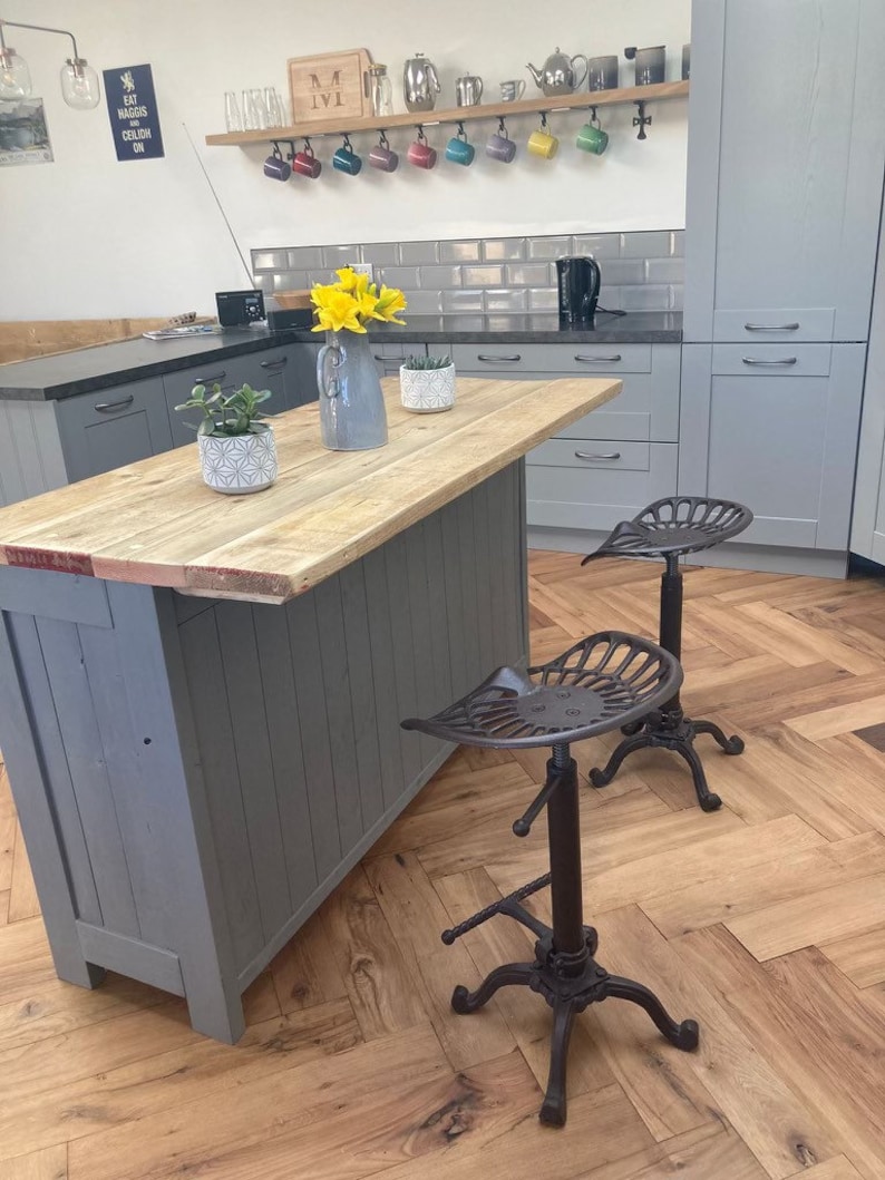 Storage Bench Seating With Dining Table and Bench Set - Etsy UK
