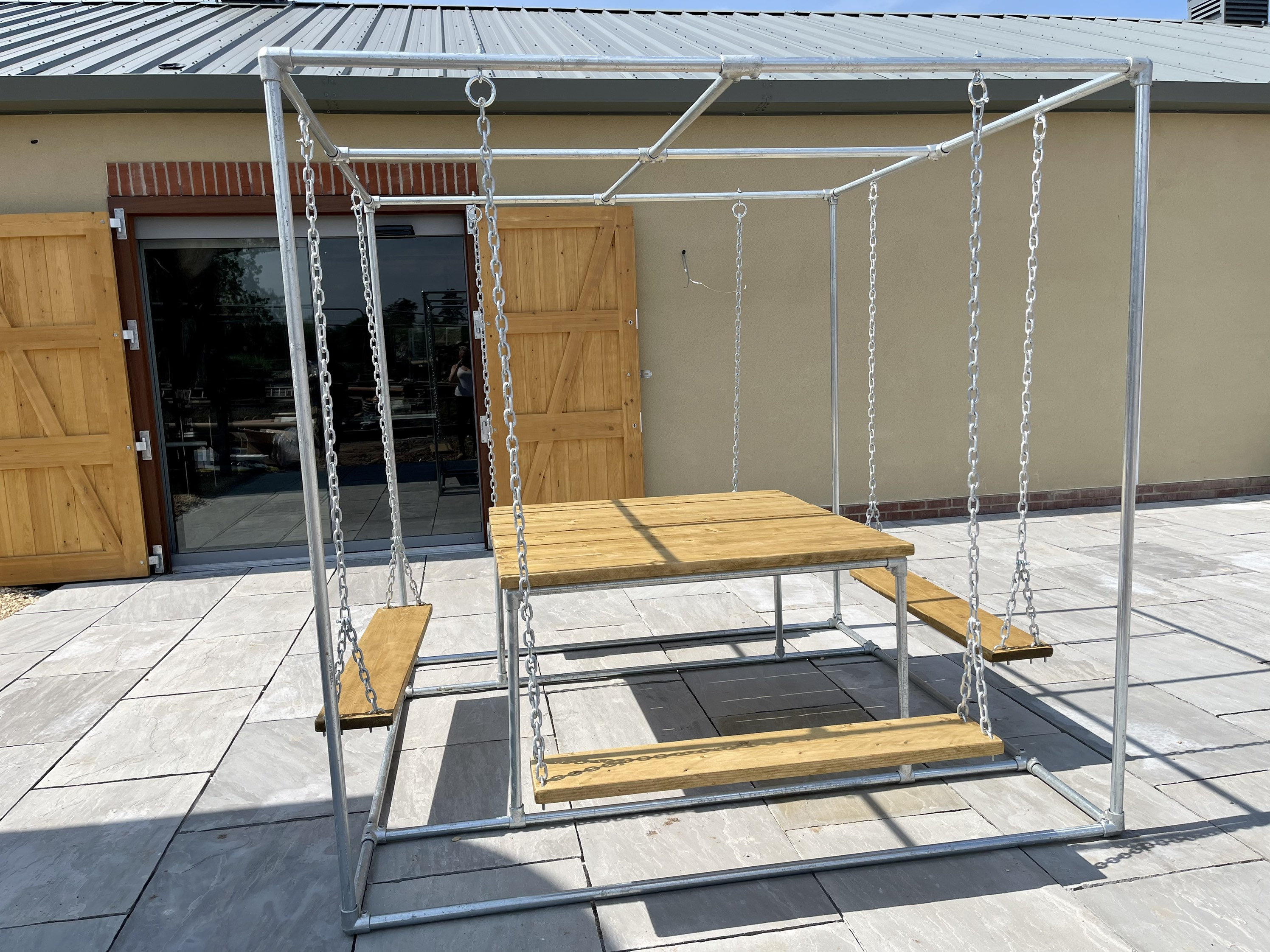 Outdoor Seating Set Swing Pod - Etsy UK