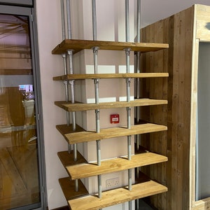 Scaffold Pole Shelving Unit - Etsy UK