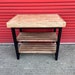 Rustic Farmhouse Thick Butchers Block - Etsy