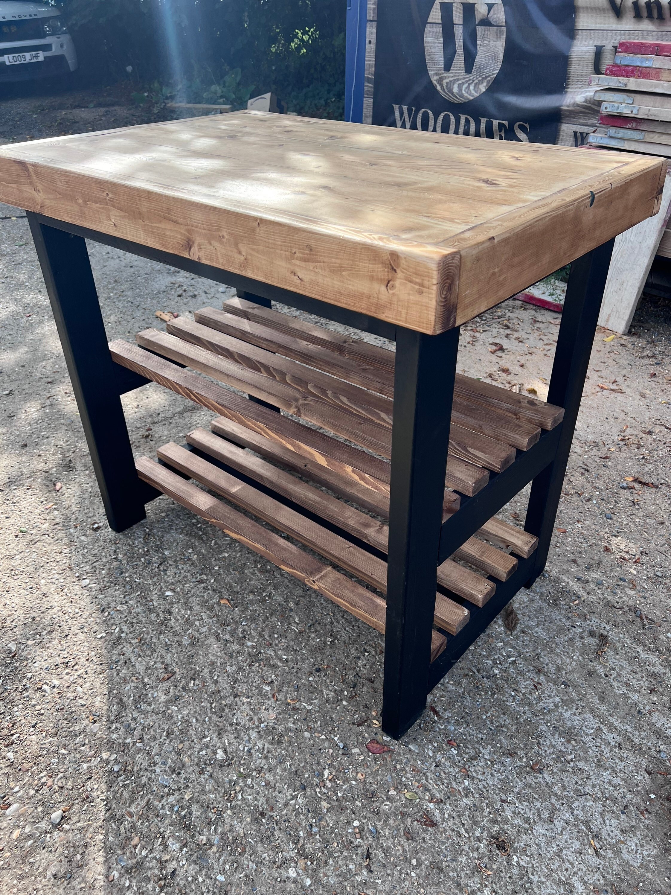 Rustic Farmhouse Thick Butchers Block - Etsy
