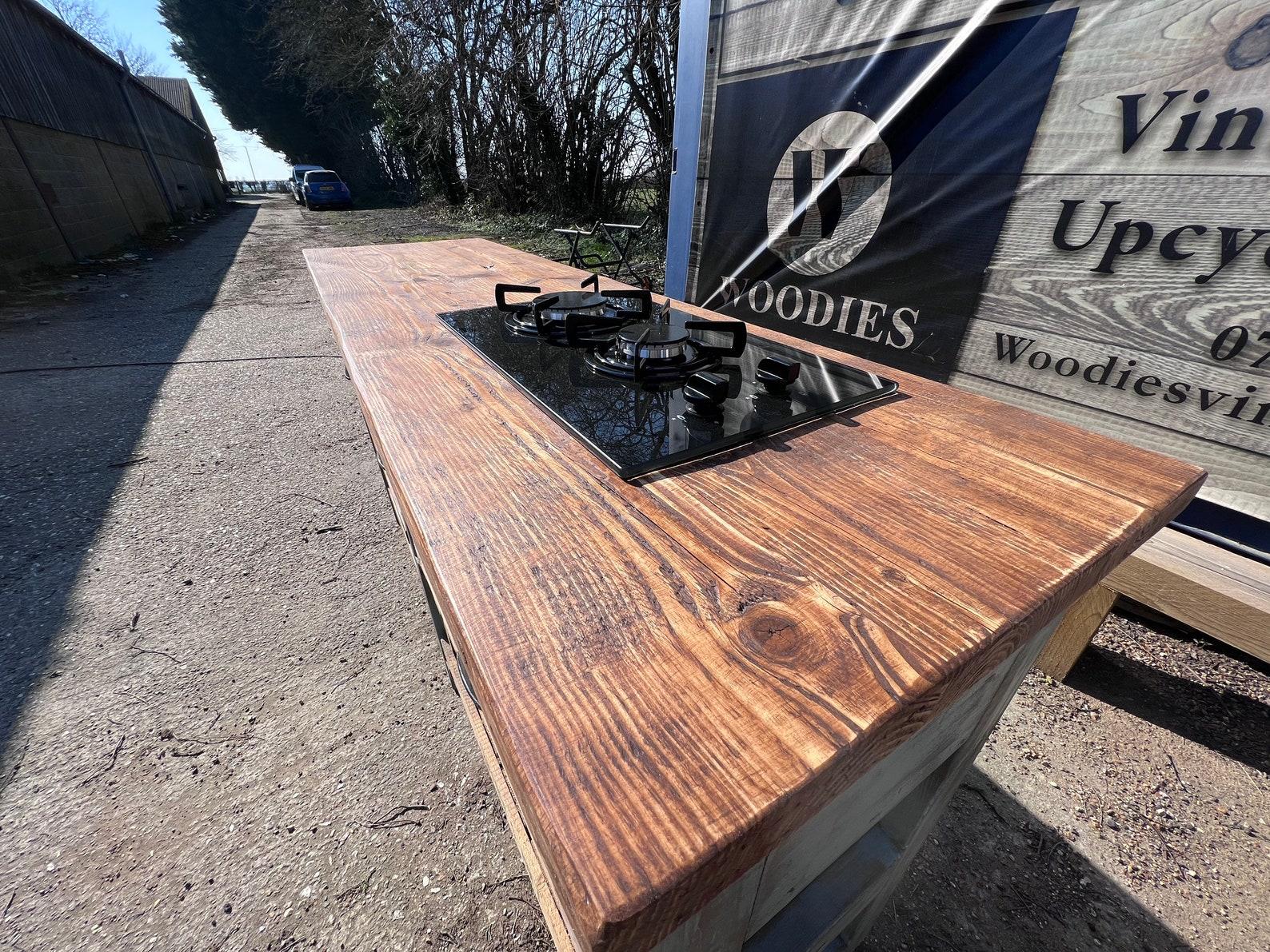 Integrated Hob Kitchen Island - Etsy