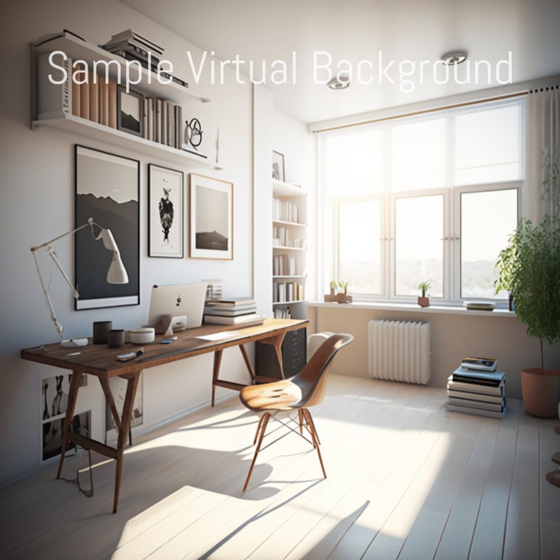 Zoom Virtual Backgrounds Virtual Backgrounds Office - Etsy