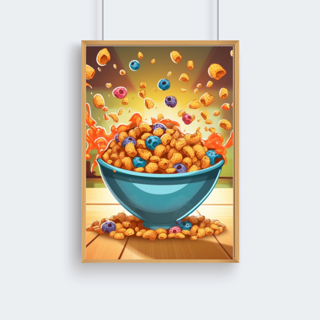 Food Wall Art Spunky Wall Art Printable Wall Art Digital - Etsy