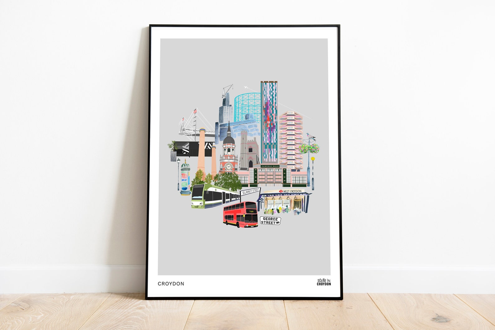 Croydon Artwork, Croydon Art, Croydon Print, Croydon Design, Croydon ...