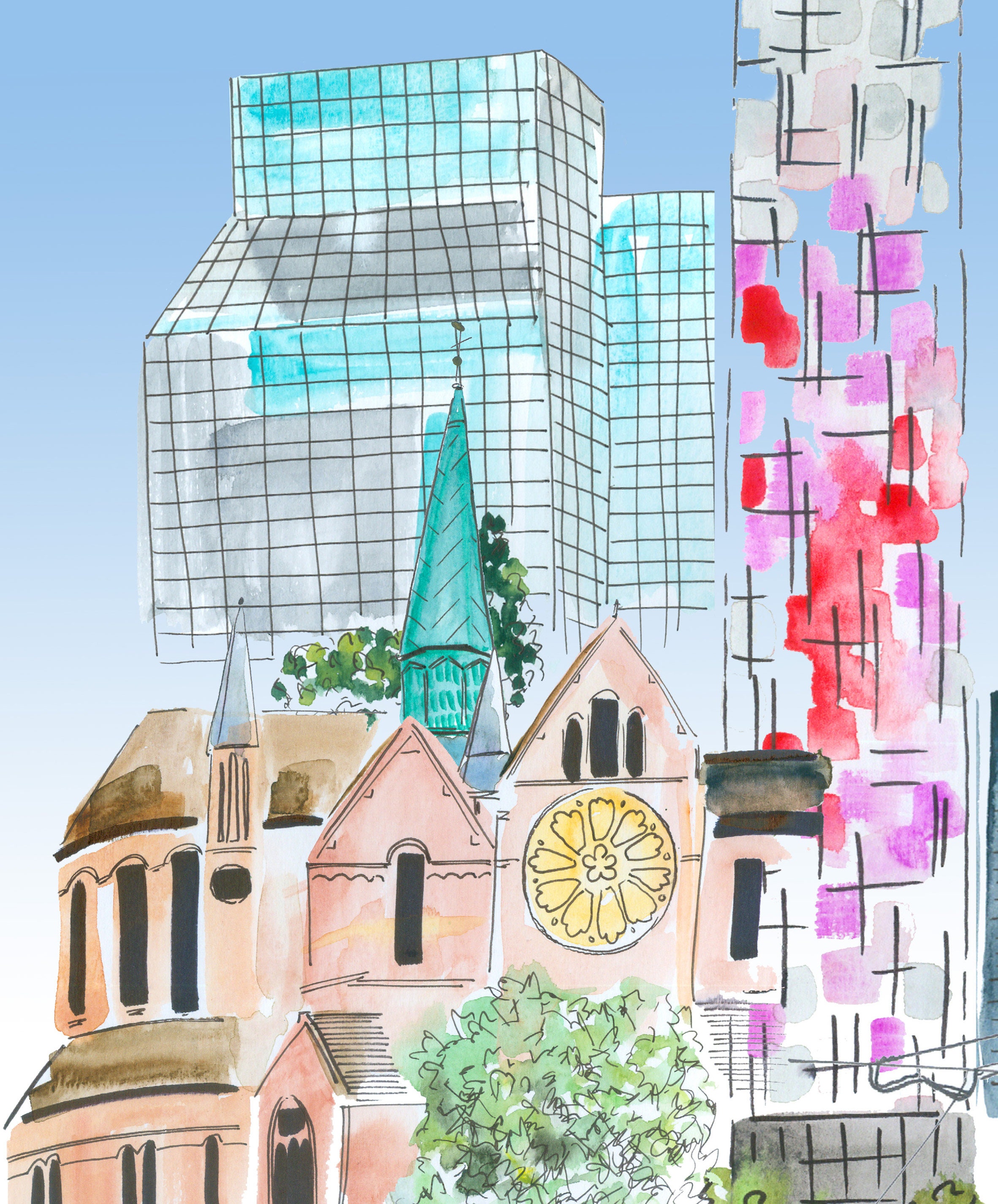 West Croydon print Croydon print Croydon illustration | Etsy