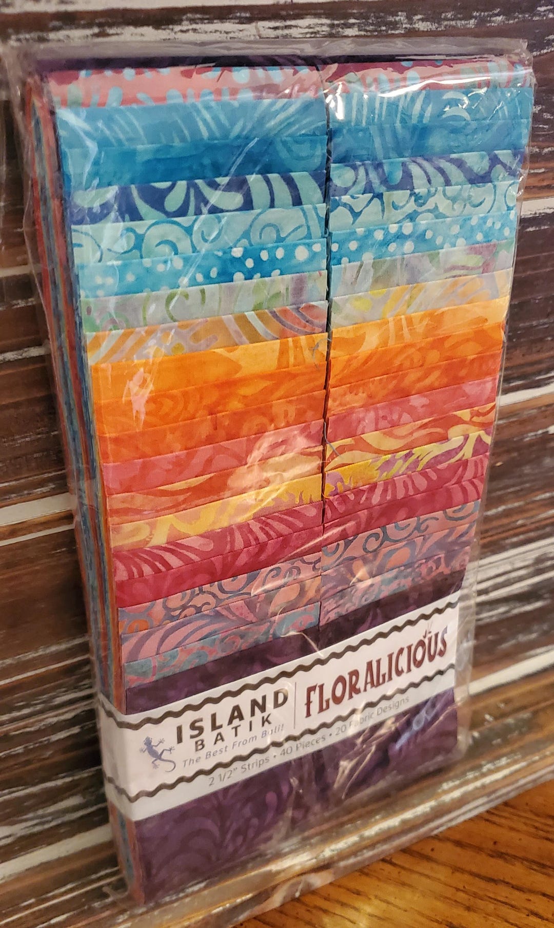 Floralicious Island Batik Strips 2020 Rare Find - Etsy