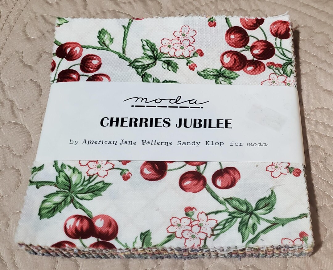 Cherries Jubilee American Jane Sandy Klop Charm Pack - Etsy