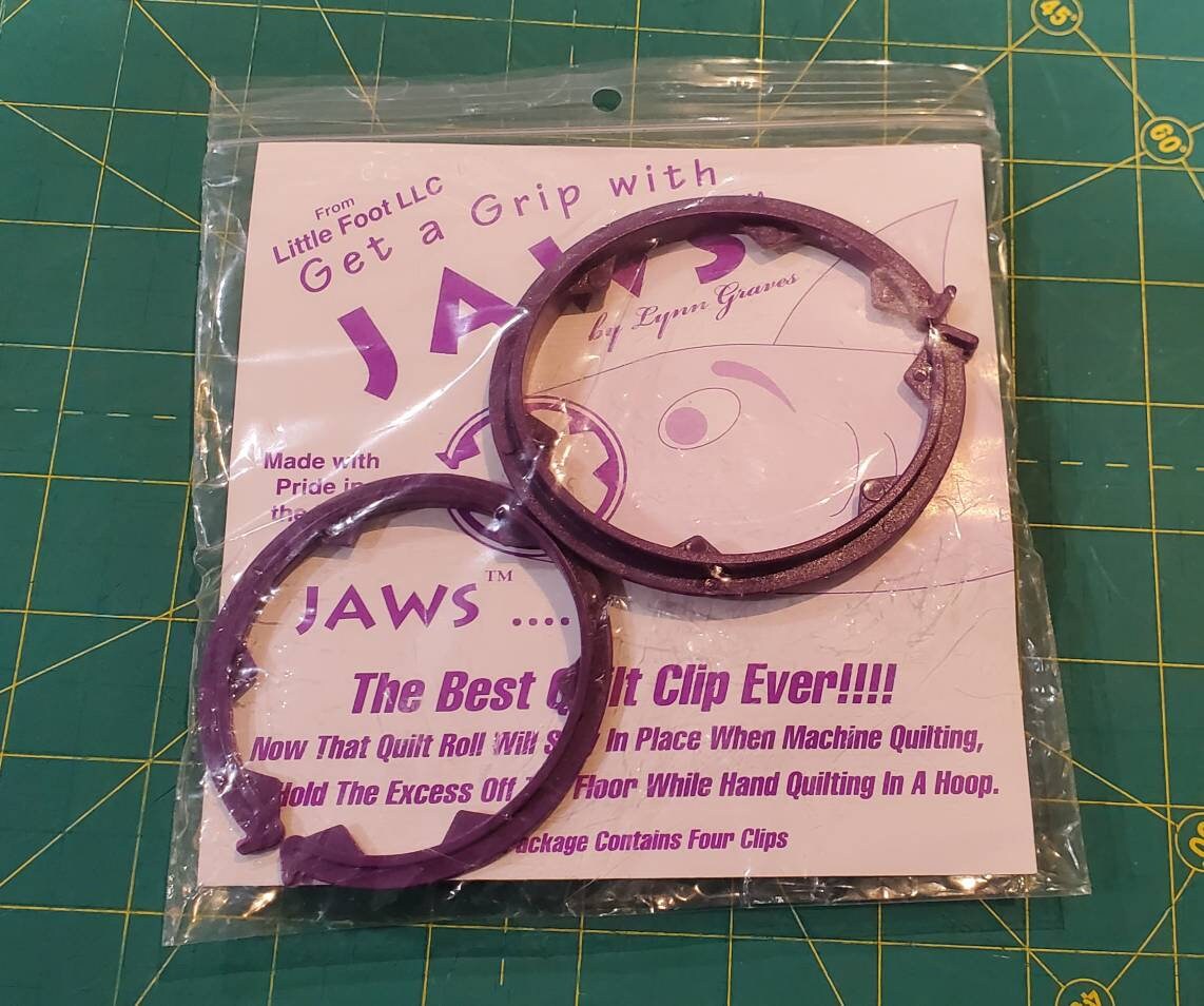 Jaws Quilt Clips Designed by Lynn Graves From Little Foot LLC Jaws ...