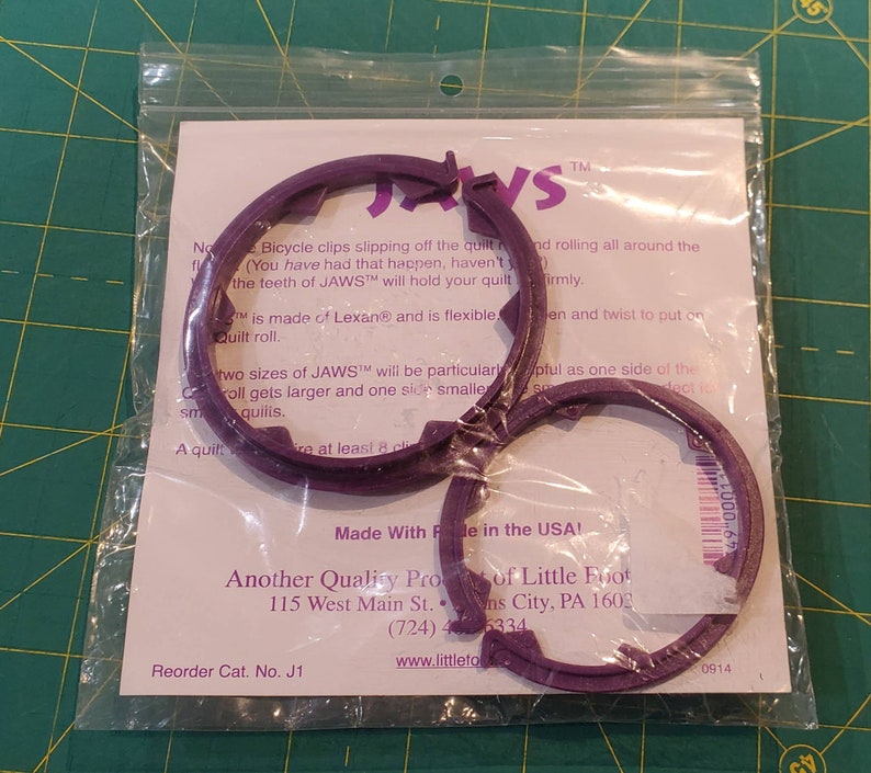 Jaws Quilt Clips Designed by Lynn Graves From Little Foot LLC Jaws ...