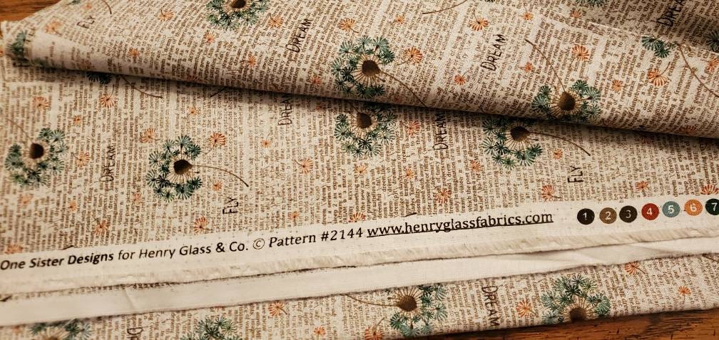 Itty Bitty Crazy Khaki Dandelion Toss Janet Rae Nesbitt One Etsy