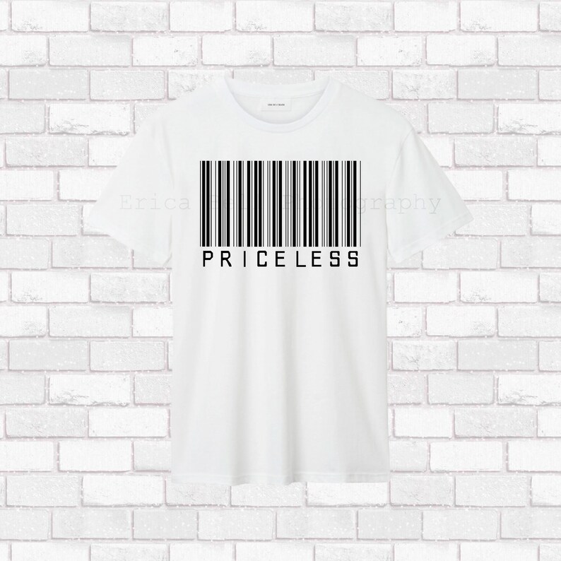 Priceless Barcode - SVG PNG JPG Digital Download - Etsy
