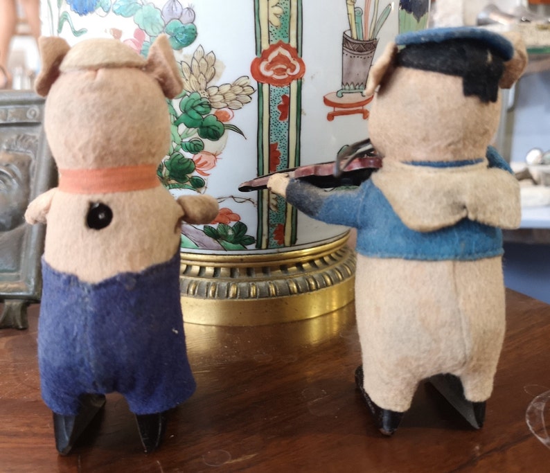 Vintage German 30s Toy Pig Figurine Pig Automata Pig Automaton - Etsy