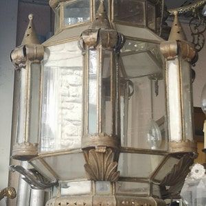 Gothic Lantern Light Fixture Outdoor Patio Glass Lantern - Etsy