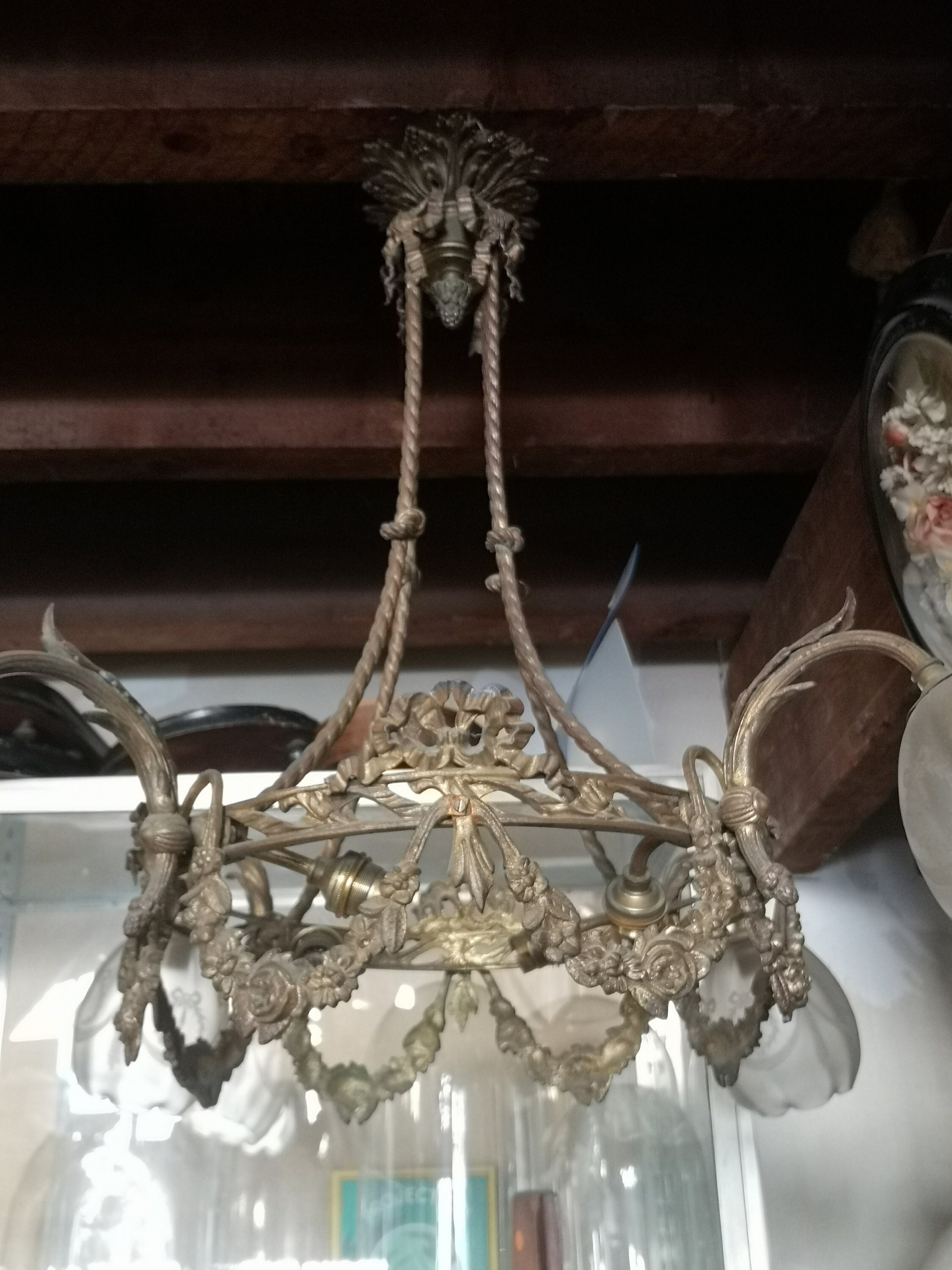 Tulip Flower Light Fixture Flower Chandelier Gold Light Fixture Flower ...