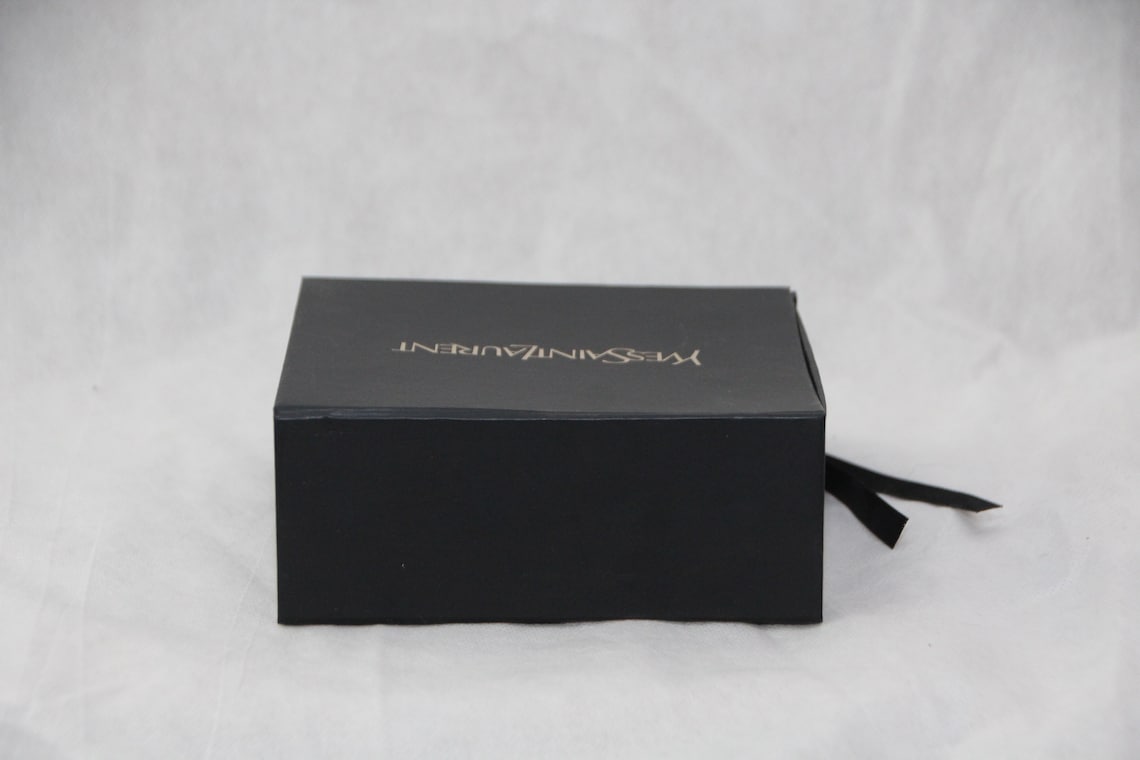 Yves Saint Laurent Gift Box YSL Gift Box Black YSL Box Fashion ...