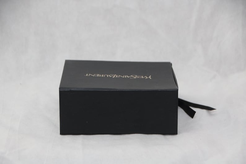 Yves Saint Laurent Gift Box YSL Gift Box Black YSL Box Fashion ...