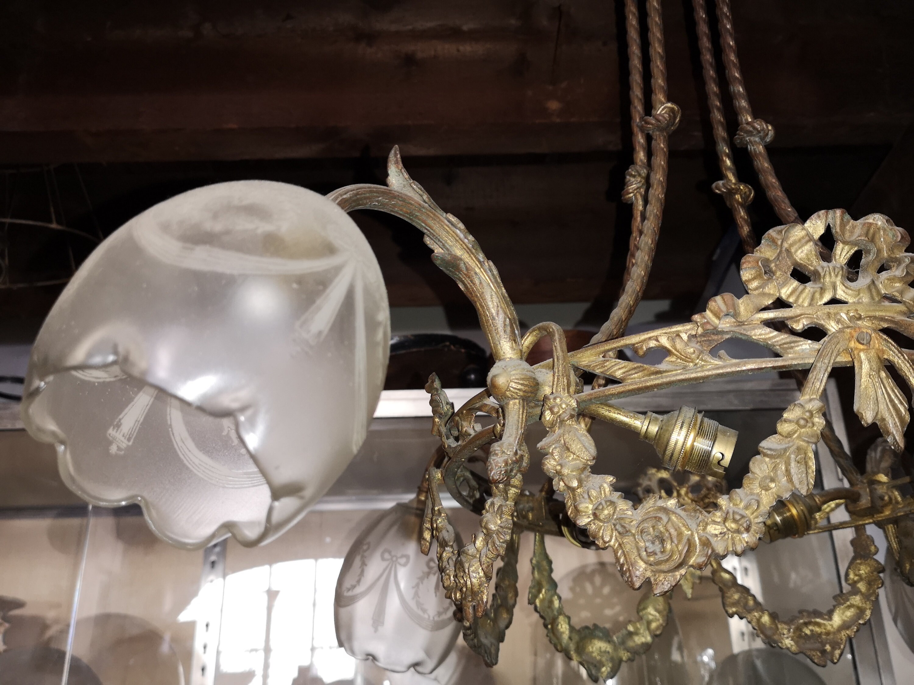 Tulip Flower Light Fixture Flower Chandelier Gold Light Fixture Flower ...