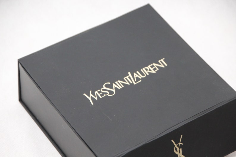 Yves Saint Laurent Gift Box YSL Gift Box Black YSL Box Fashion ...