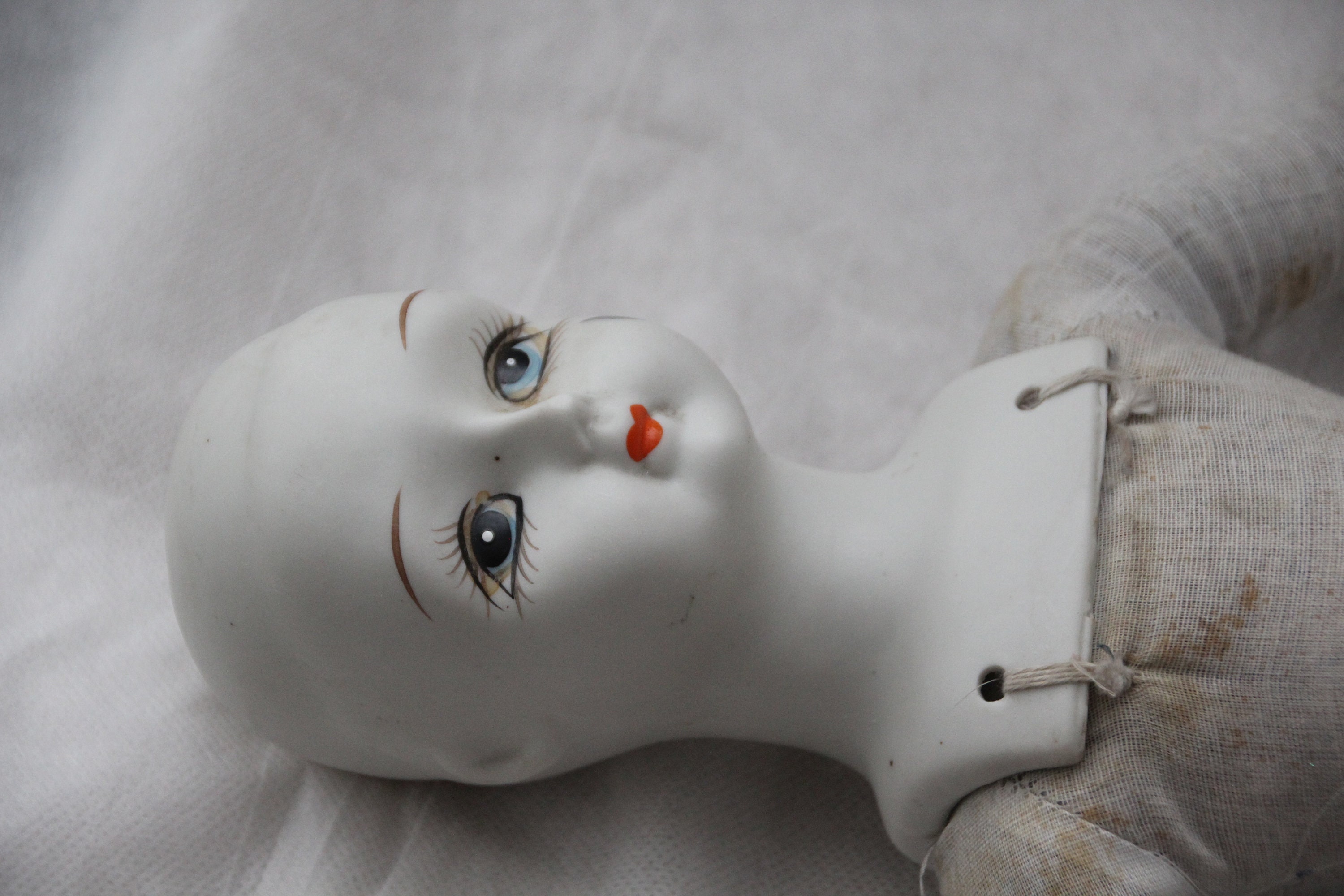 Harlequin Doll Pierrot SET OF 4 Bisque Doll Clown Porcelain Figurine ...