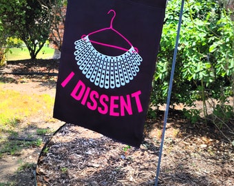 I Dissent Garden Flag - Etsy