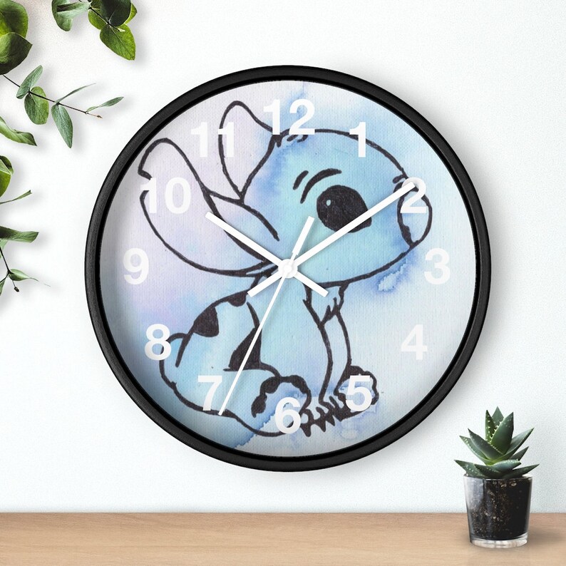 Stitch Wall Clock | Etsy