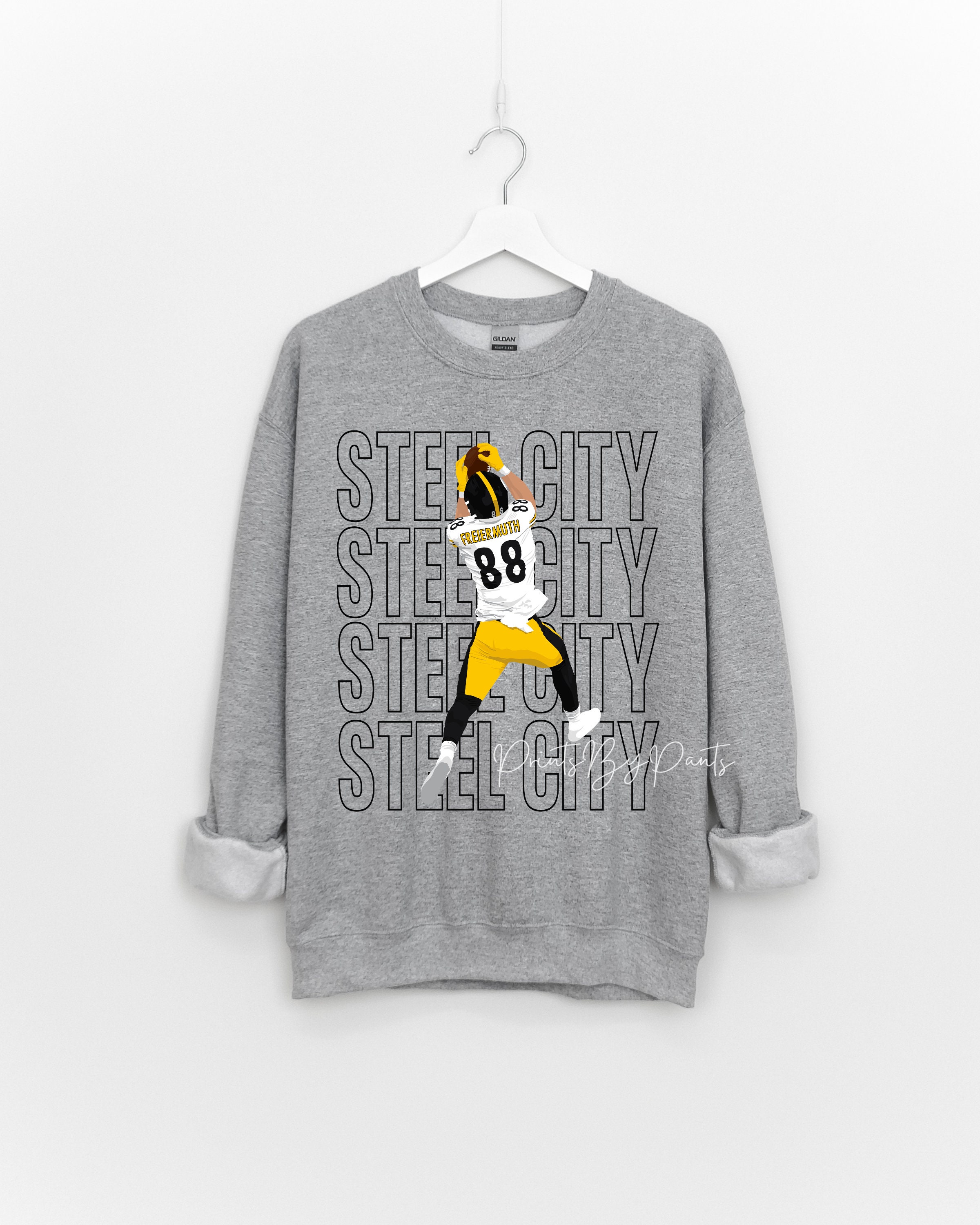 Steel City Transparent Letters Steelers Player 88 - Etsy