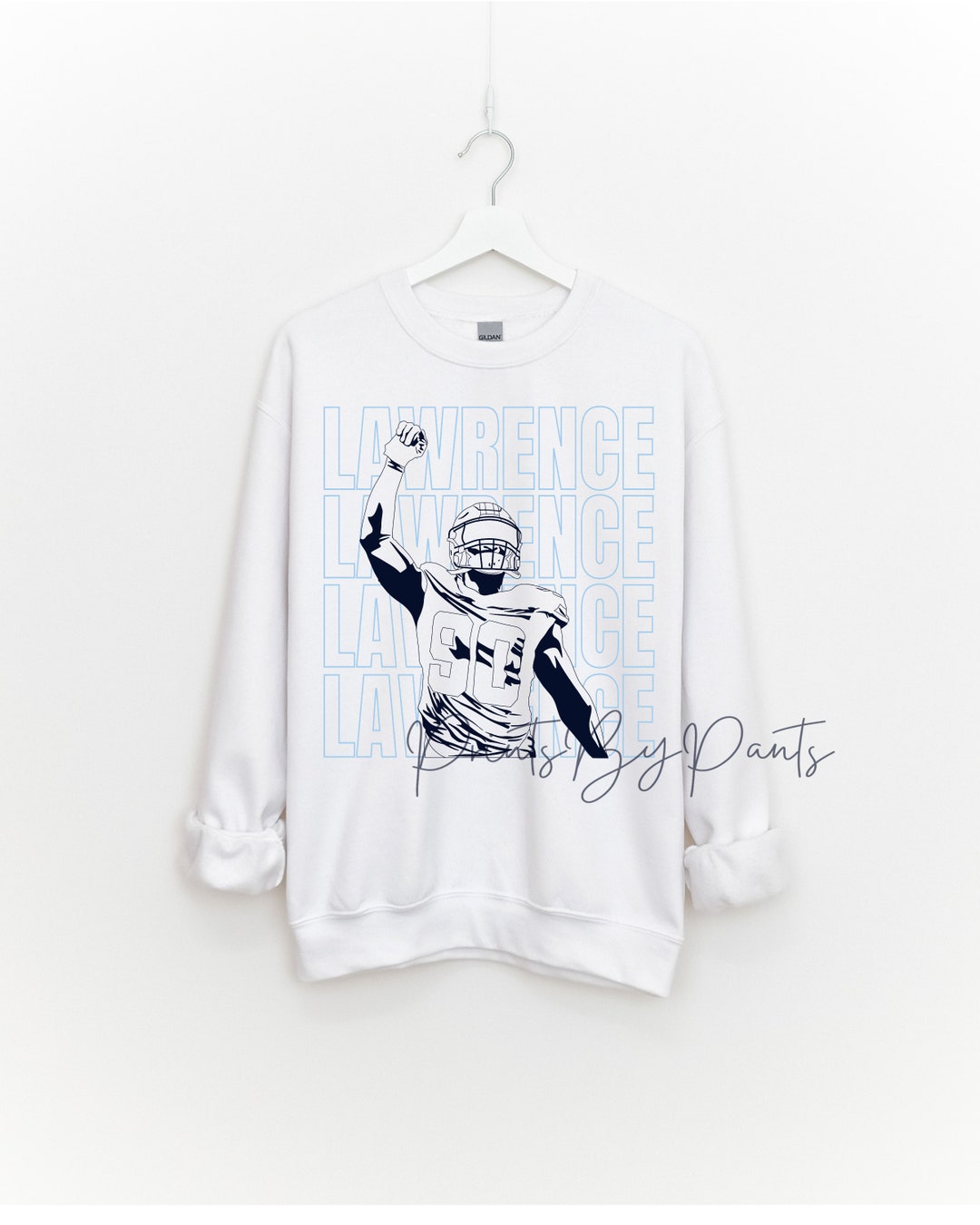 Digital Print- Dallas - Cowboys Player #90 LAWRENCE Transparent ...