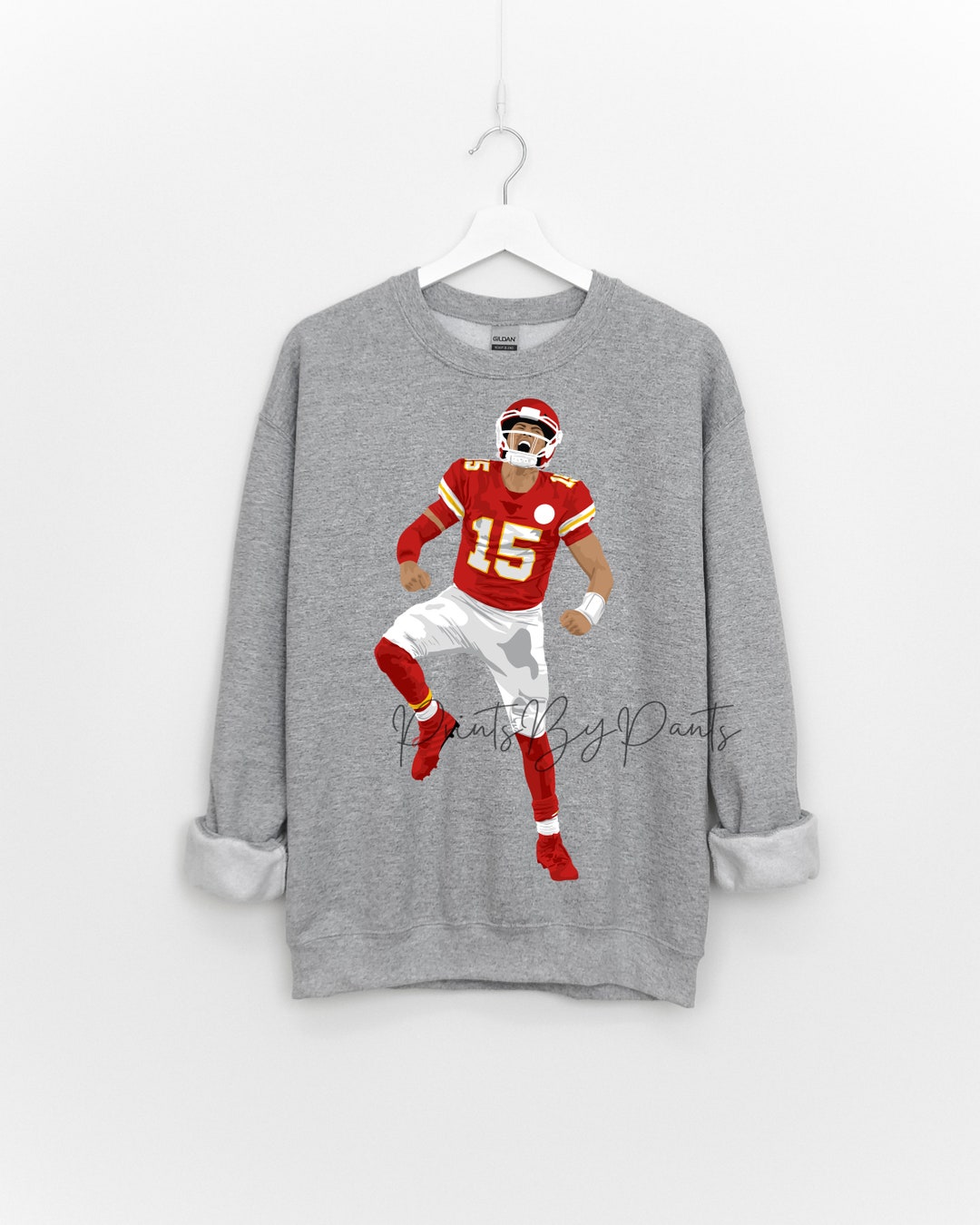 Digital Print- Mahomes #15 Art - Etsy
