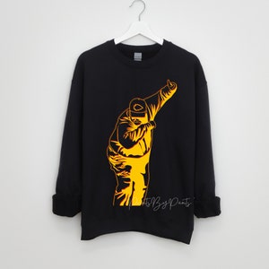 Digital Print- Outline Reid Dabbing PNG - Chiefs Coach - Red Yellow - Etsy