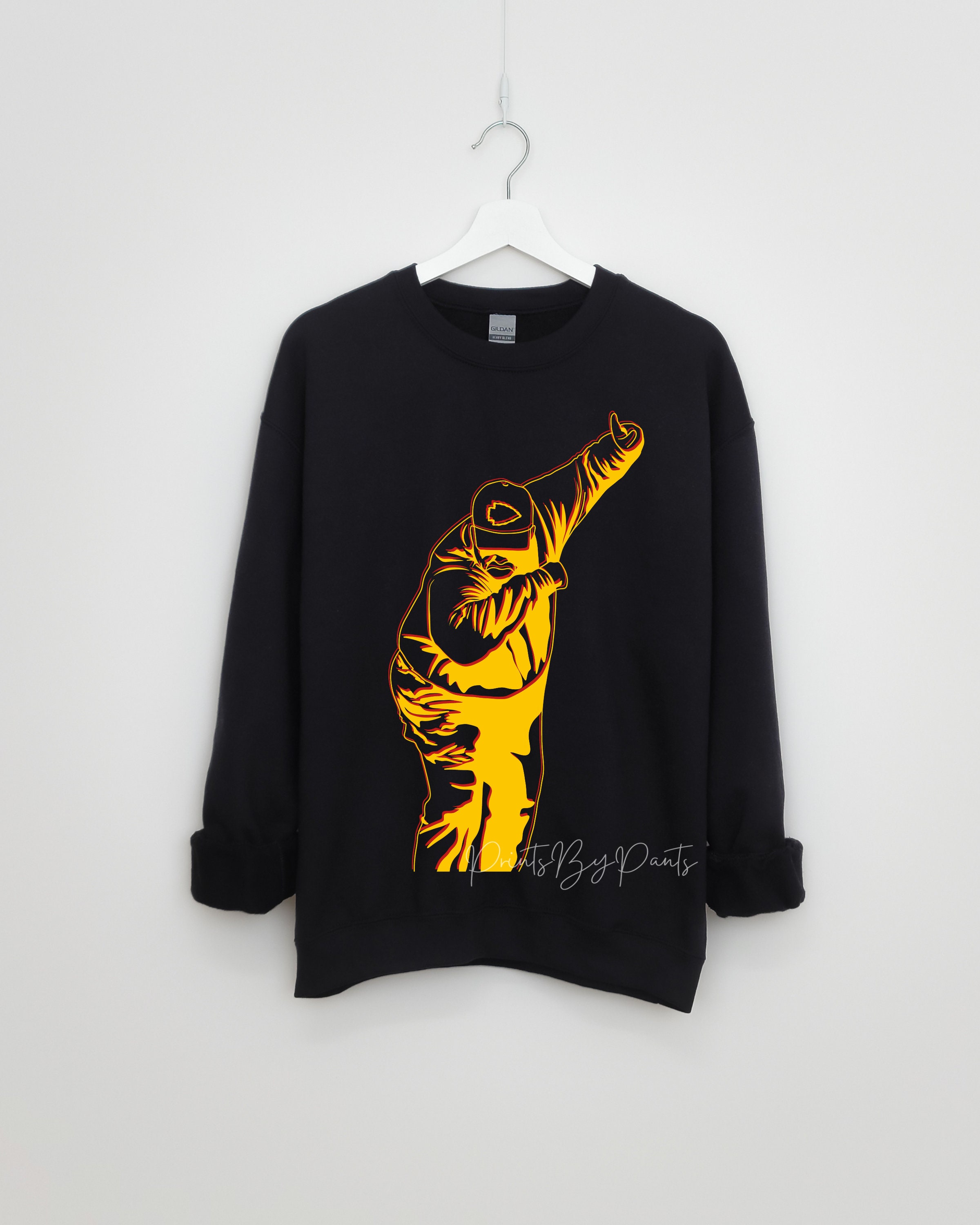 Digital Print Outline Reid Dabbing PNG Chiefs Coach Red - Etsy