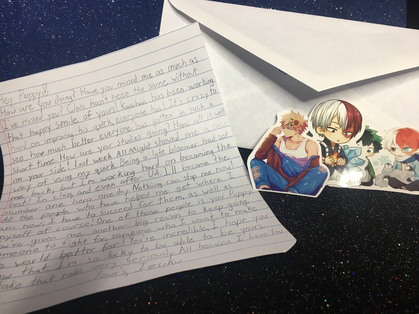 BNHA Personalized Character Letter MHA | Etsy