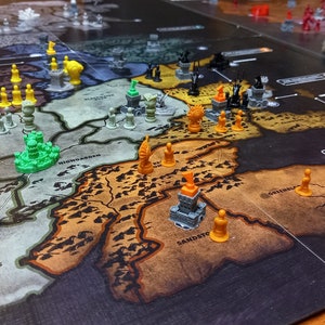 3D Deluxe Risk Got Token Set Compatible With Most Medieval Board Games - Etsy