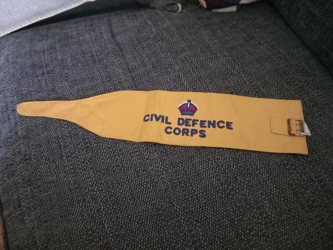 Vintage World War 2 Civil Defence Corps Armband - Etsy