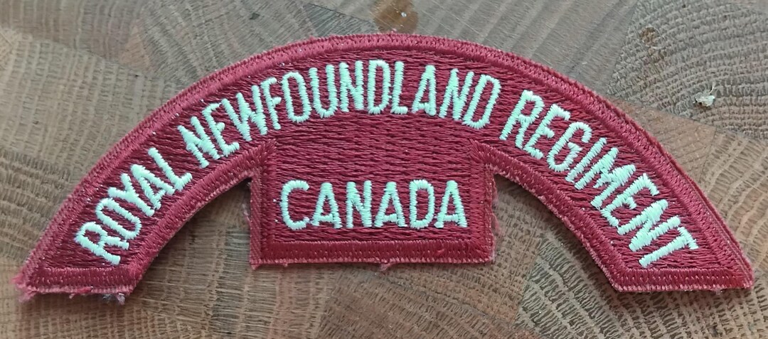 Vintage 1970 Royal Canadian Army Battle Dress Sholder Flash. Royal ...