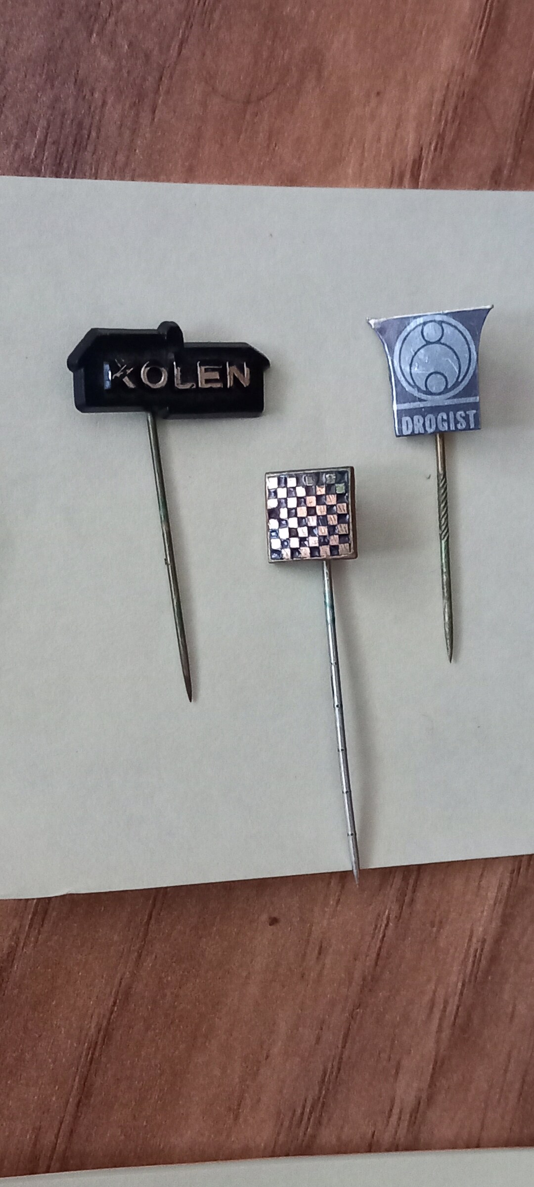 Vintsge Set of 3 1950-60 Dutch Mining Lapel Pin Badges. Tie Pins - Etsy