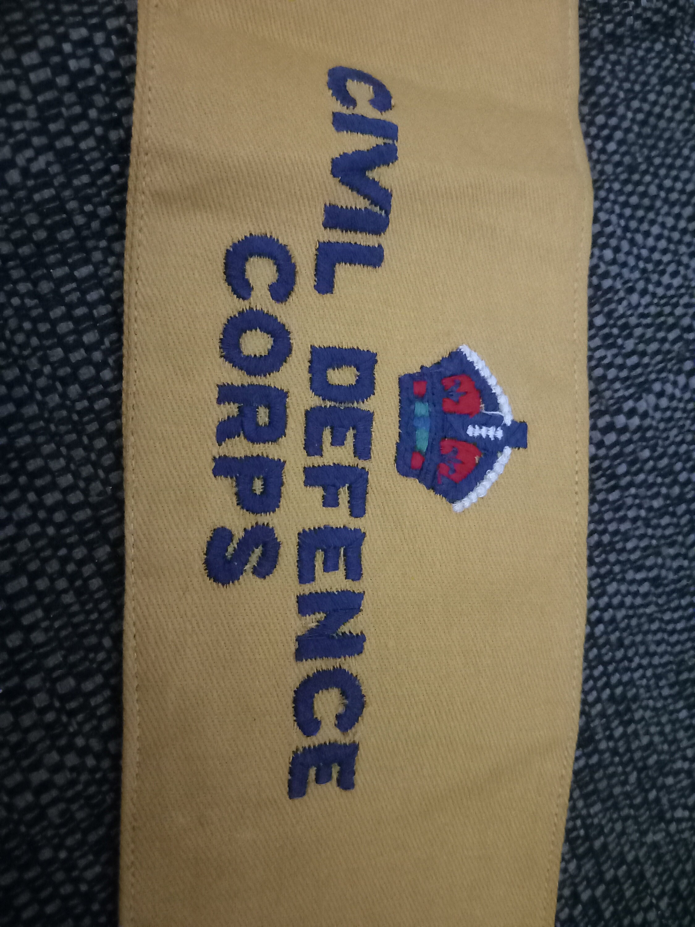 Vintage World War 2 Civil Defence Corps Armband - Etsy