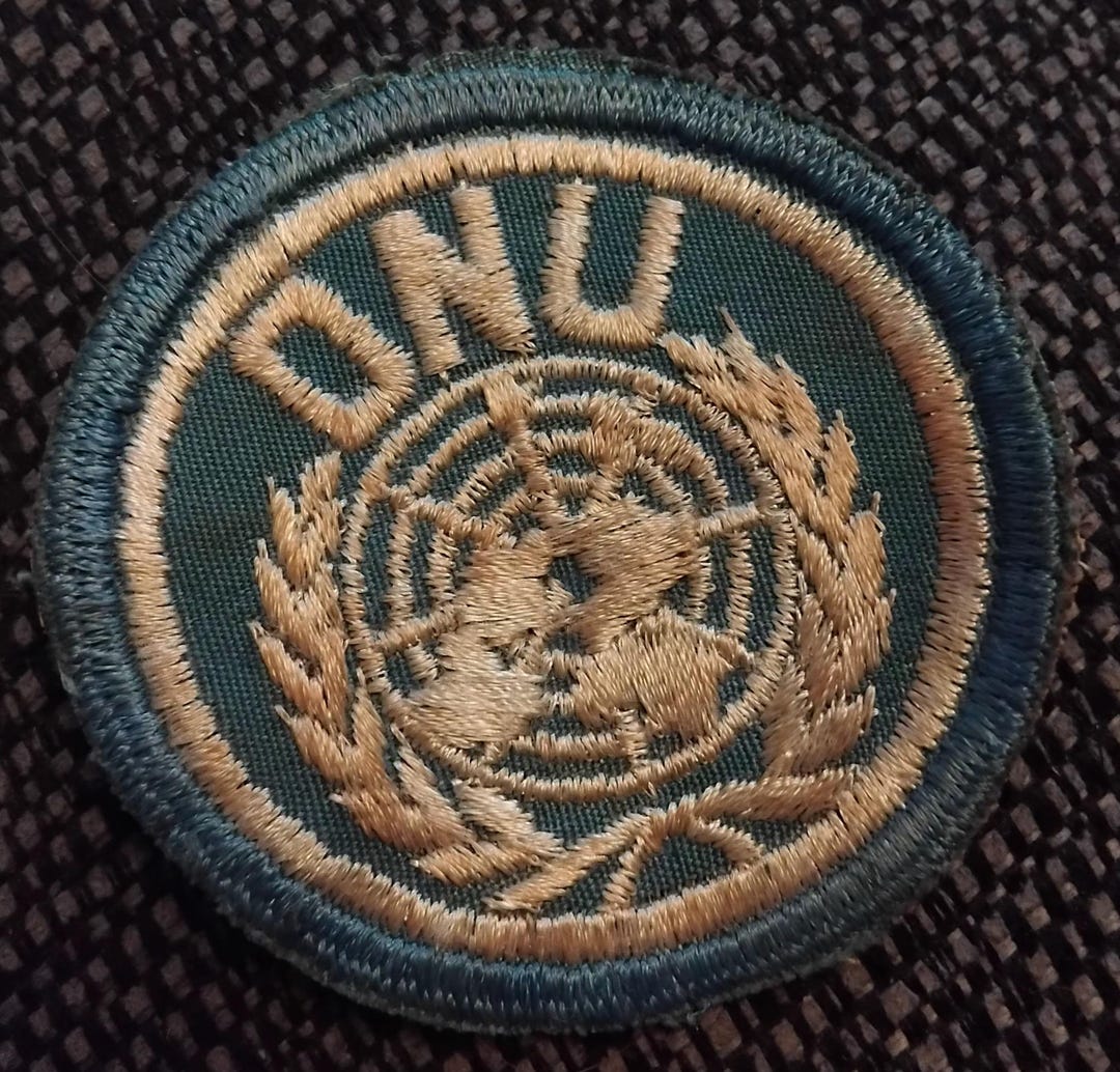 Vintage 1960/63 ONU Sholder Patch From United Nations Peace Keeping ...