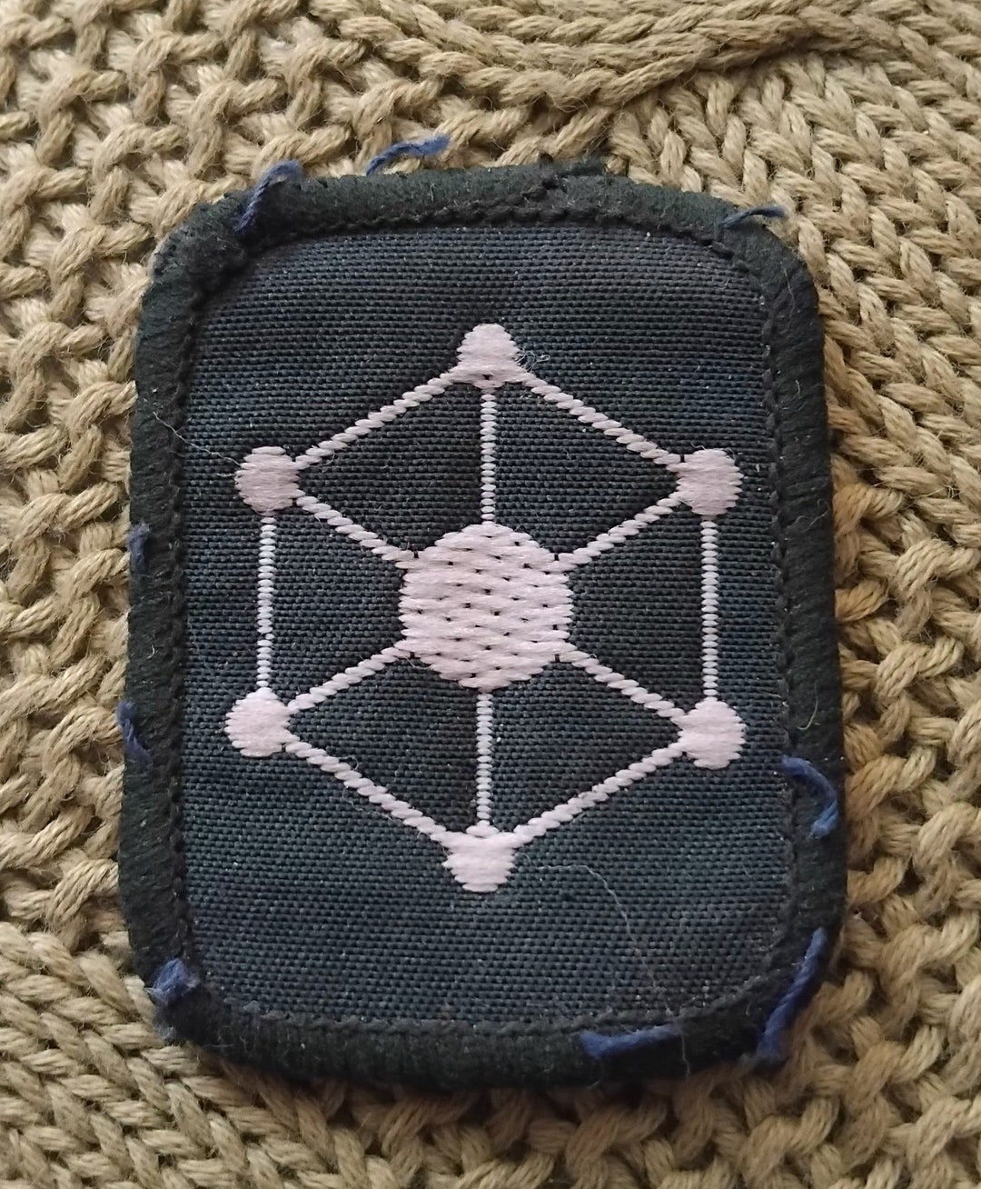 Vintage Scouting 1990 Fabric Abstract Scout Patrol Badge(white) - Etsy