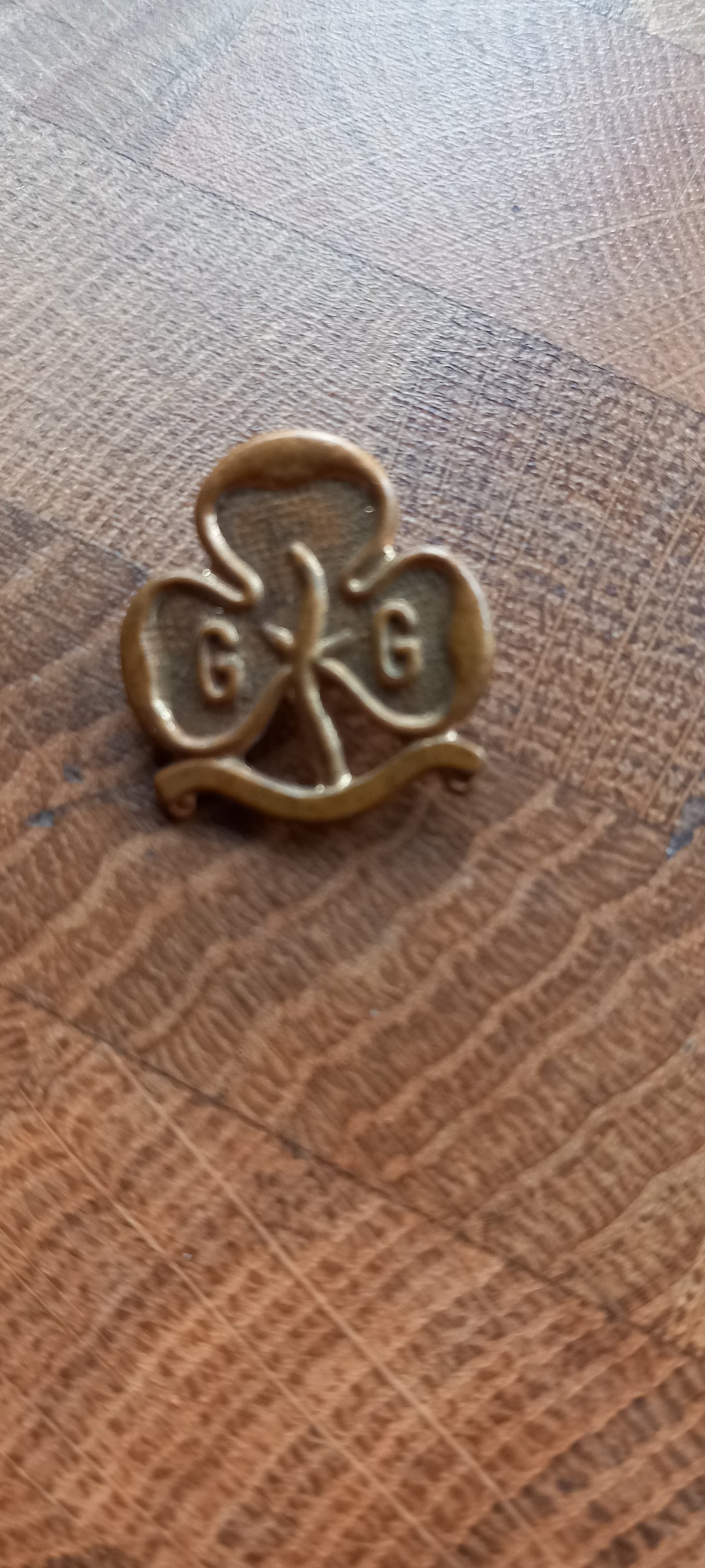Vintage 1970 Trefoil Girl Guide Promise (nickel) Pin Badge - Etsy