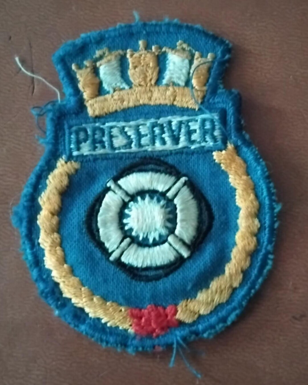 Vintage 1990 Royal Canadian Navy Sholder Patch. HMCS Preserver. Uniform ...