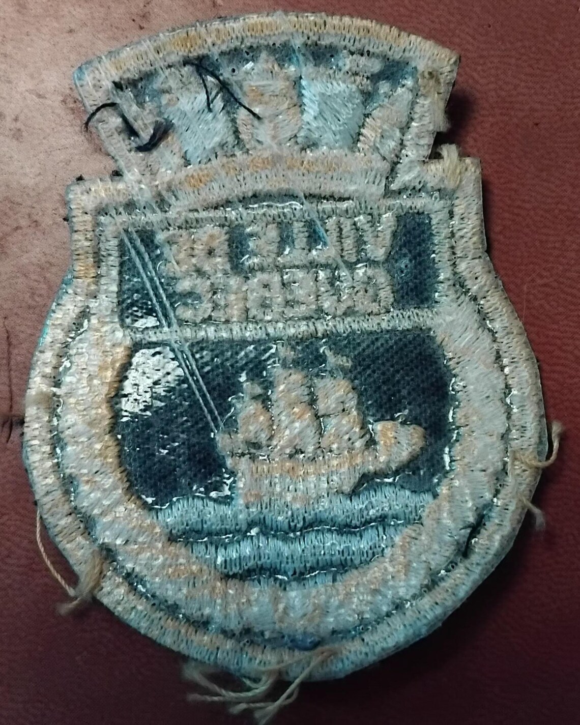 Vintage 1990 Royal Canadian Navy Sholder Patch. HMCS Ships Crest ...