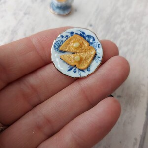 Miniature Breakfast, Miniature Tea and Toast, Miniatures, Tiny Food ...