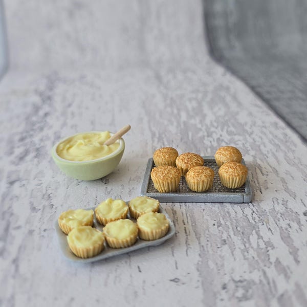 Miniature Baking Set - Etsy UK