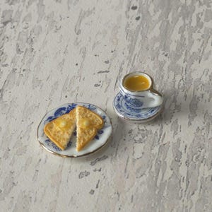 Miniature Breakfast, Miniature Tea and Toast, Miniatures, Tiny Food ...