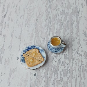 Miniature Breakfast, Miniature Tea and Toast, Miniatures, Tiny Food ...