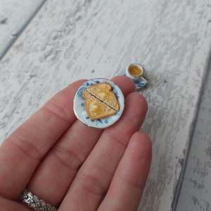 Miniature Breakfast, Miniature Tea and Toast, Miniatures, Tiny Food ...